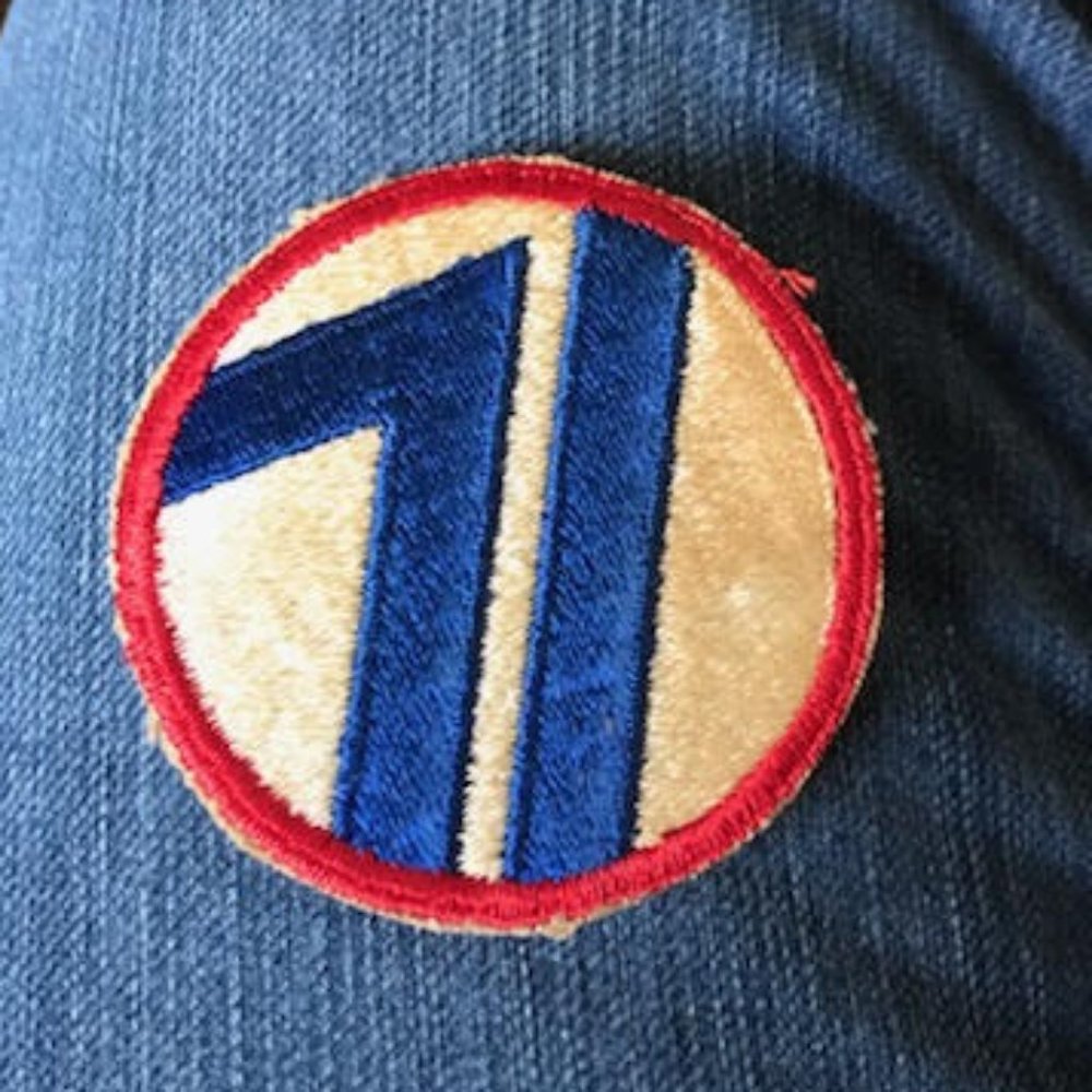 Us Army 71st Infantry Division Shoulder Patch With A … - Gem